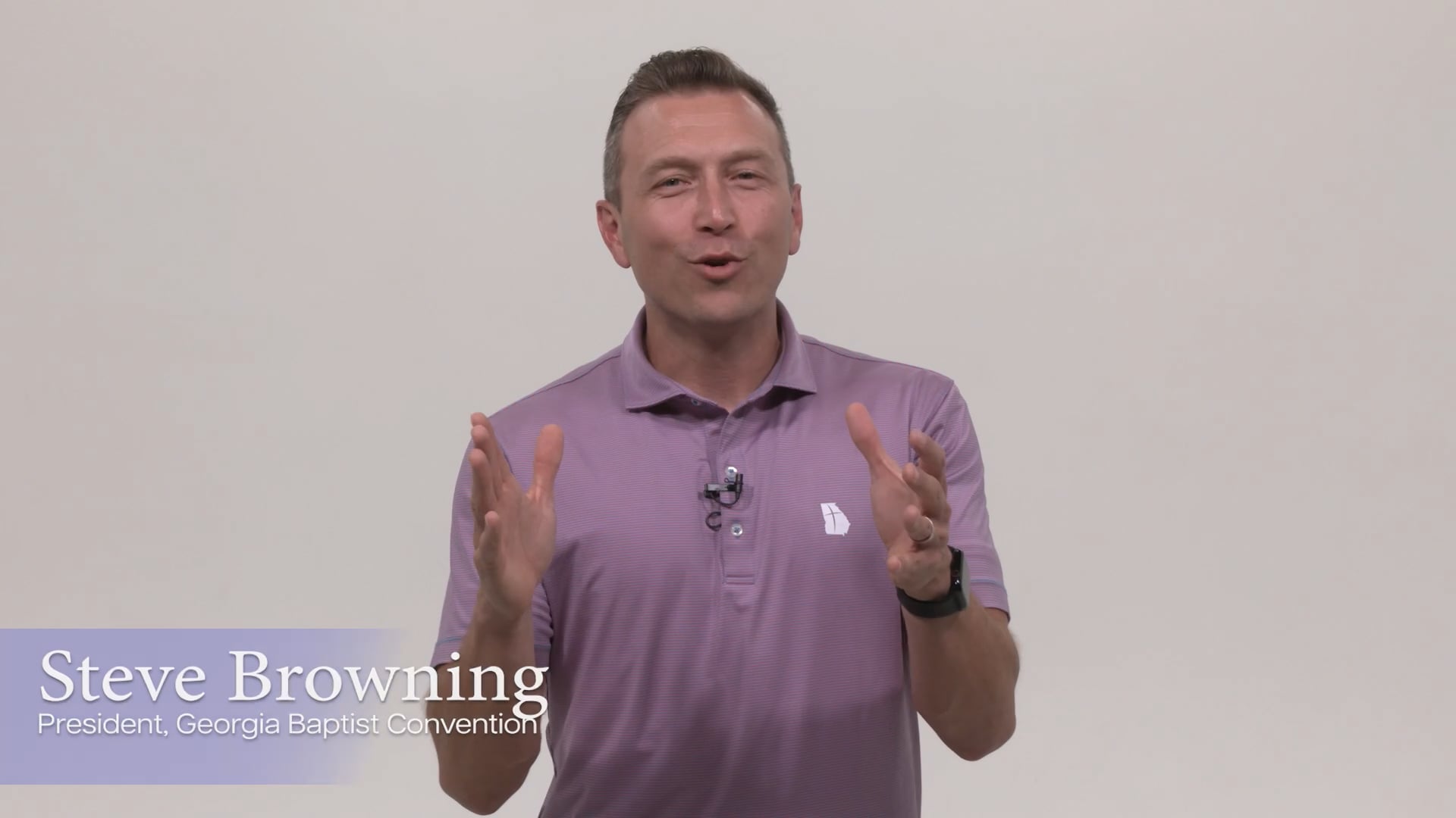 Your Invitation from Steve Browning - Annual Georgia Baptist Convention